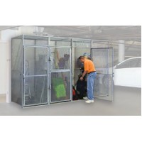Hallowell Bulk Storage Lockers: Heavy-Duty Wire Mesh Security for ...
